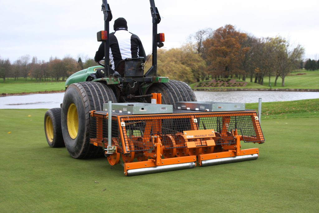 SISIS showcases its three aeration machines | GreenKeeping Magazine