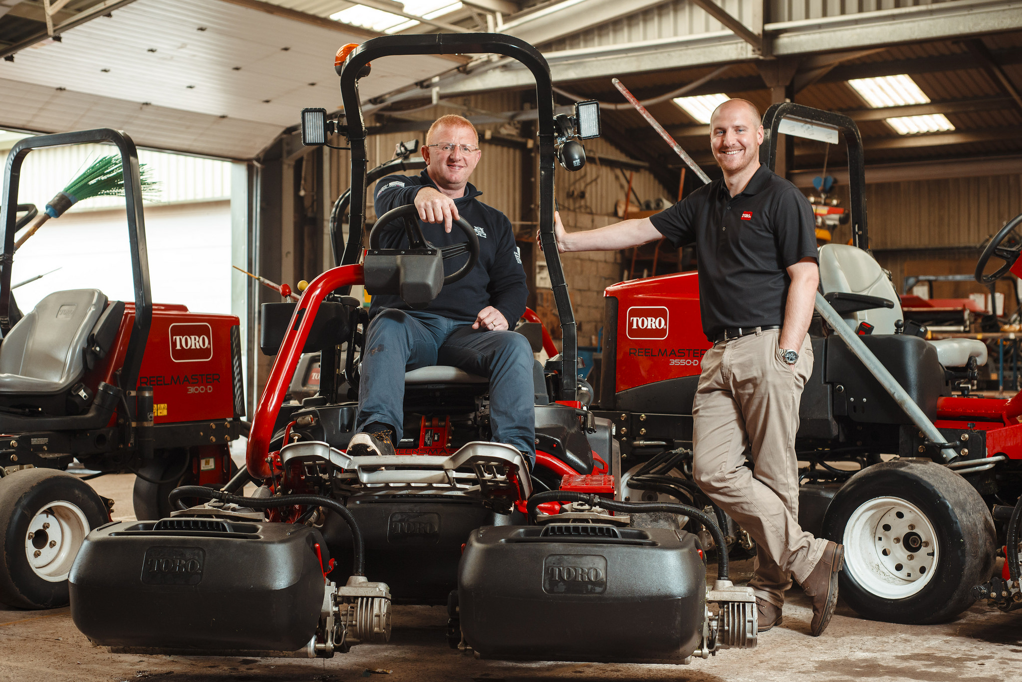 This is how Gullane GC prepared its course for two major tournaments ...