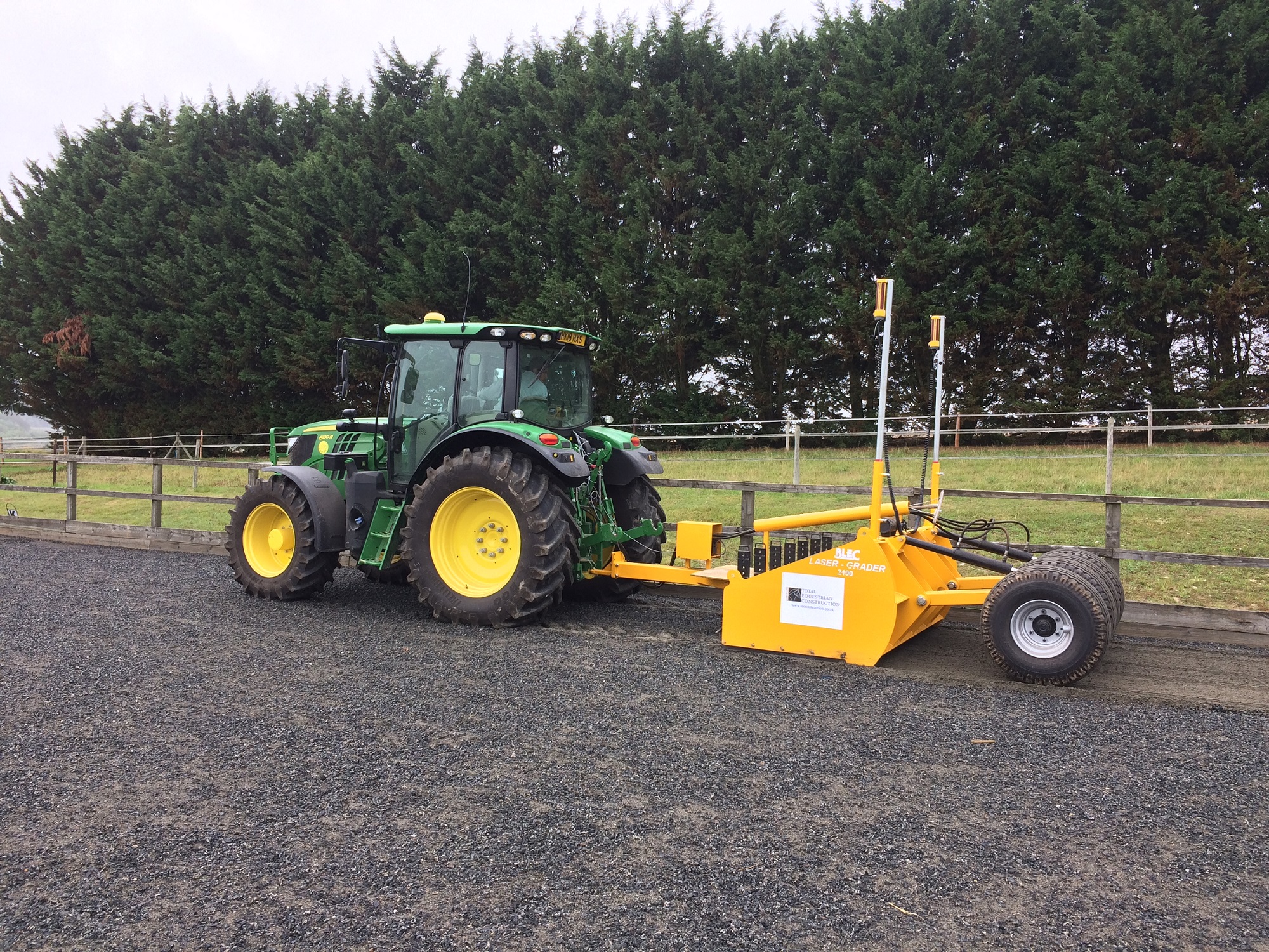 Total Equestrian delighted with BLEC Laser Grader | GreenKeeping Magazine