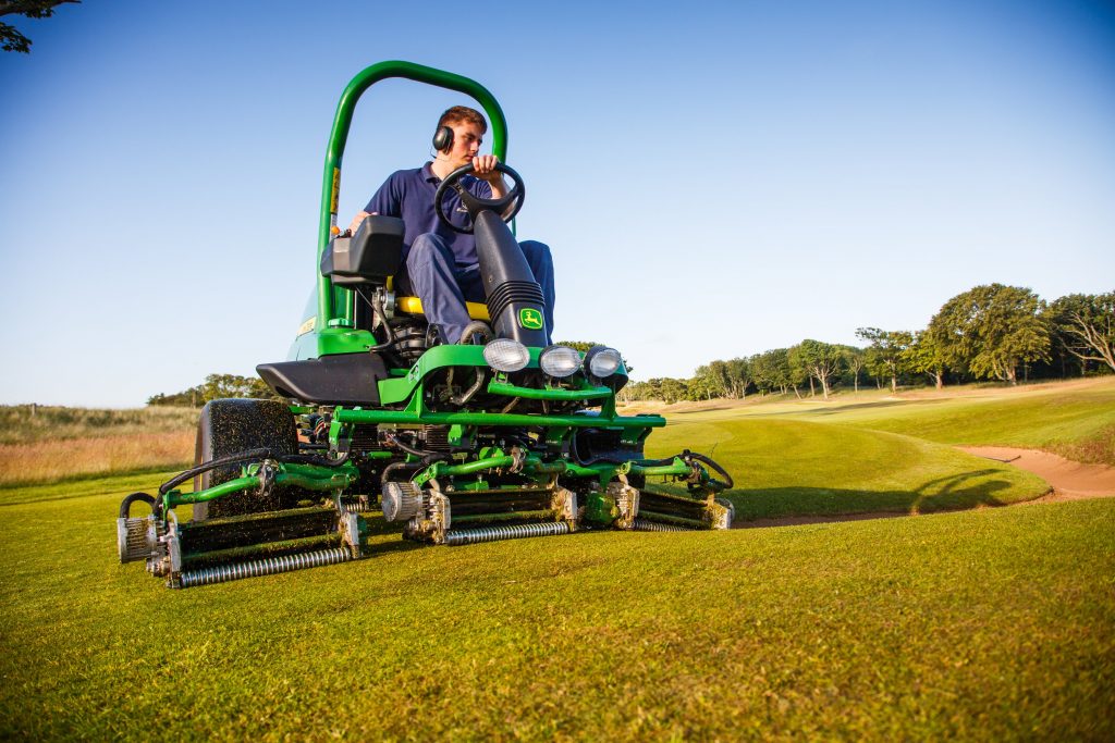 These golf course mowers are aimed at maximising plant health ...