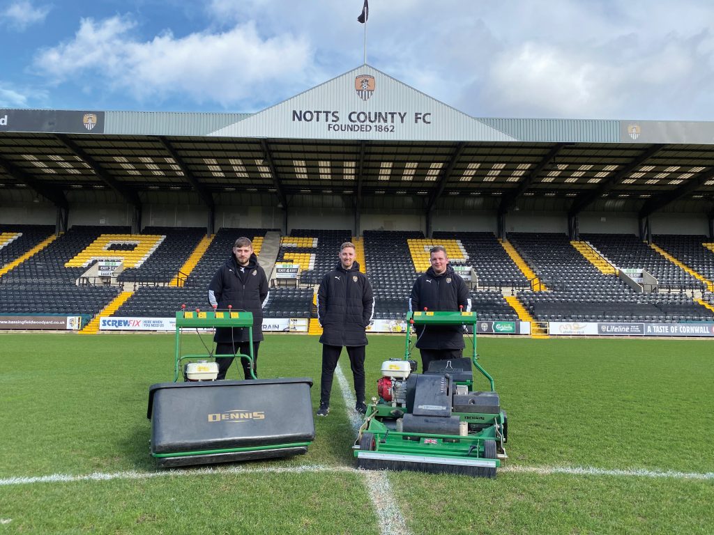 ‘The versatile Dennis G860 cylinder mower has been a saving grace ...