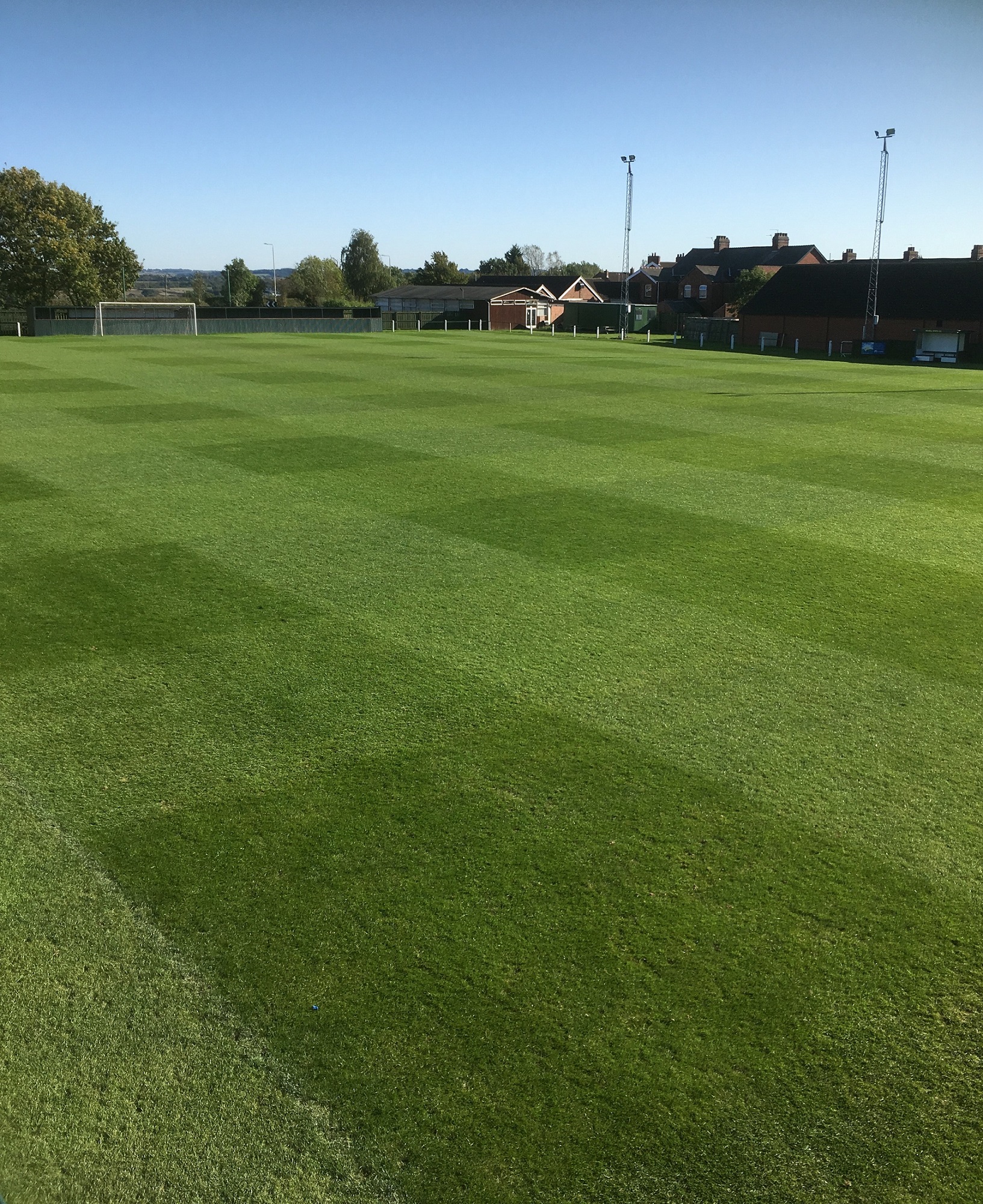 The pitch transformation at Holwell Sports FC | GreenKeeping Magazine
