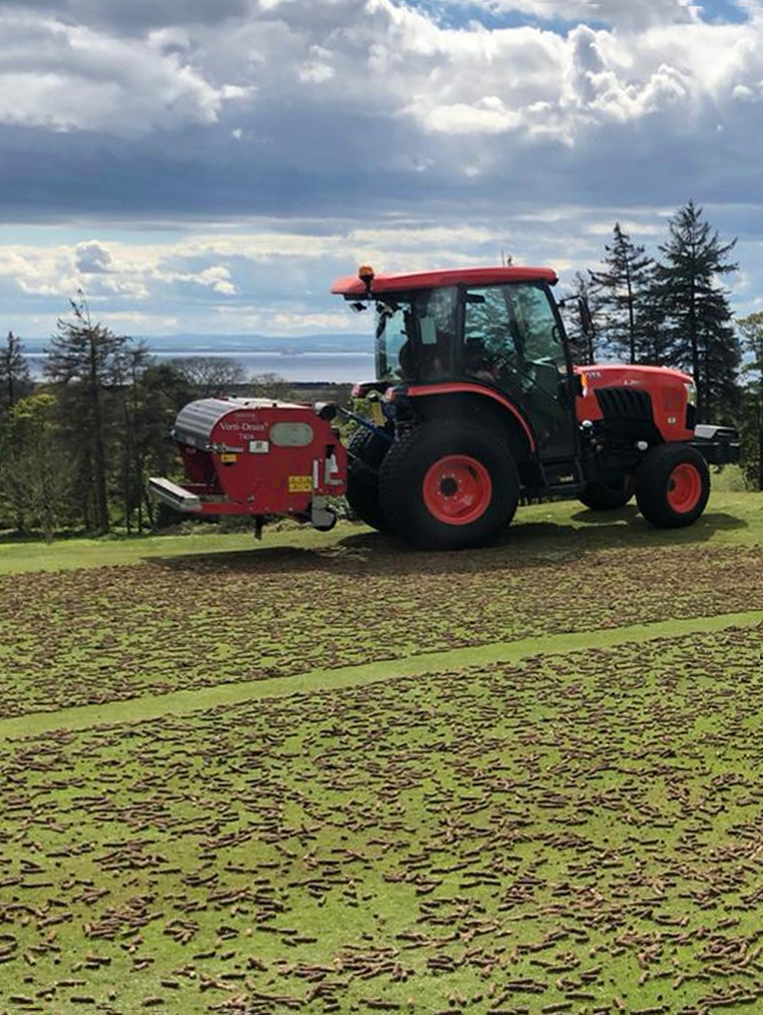 Always the right tine for a Verti-Drain® at Charleton Golf Club ...