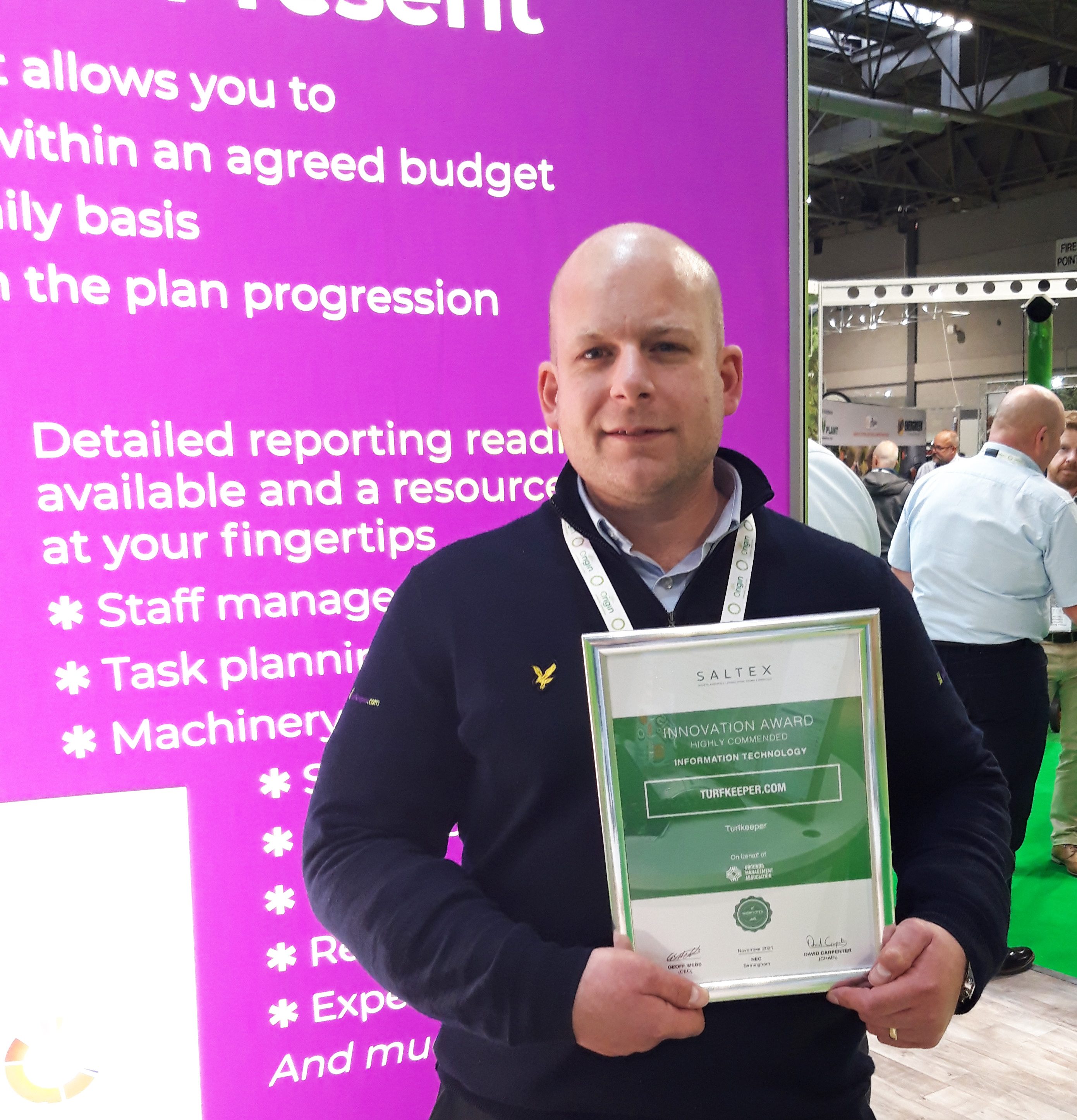 TurfKeeper.com wins ‘Information Technology’ award | GreenKeeping Magazine