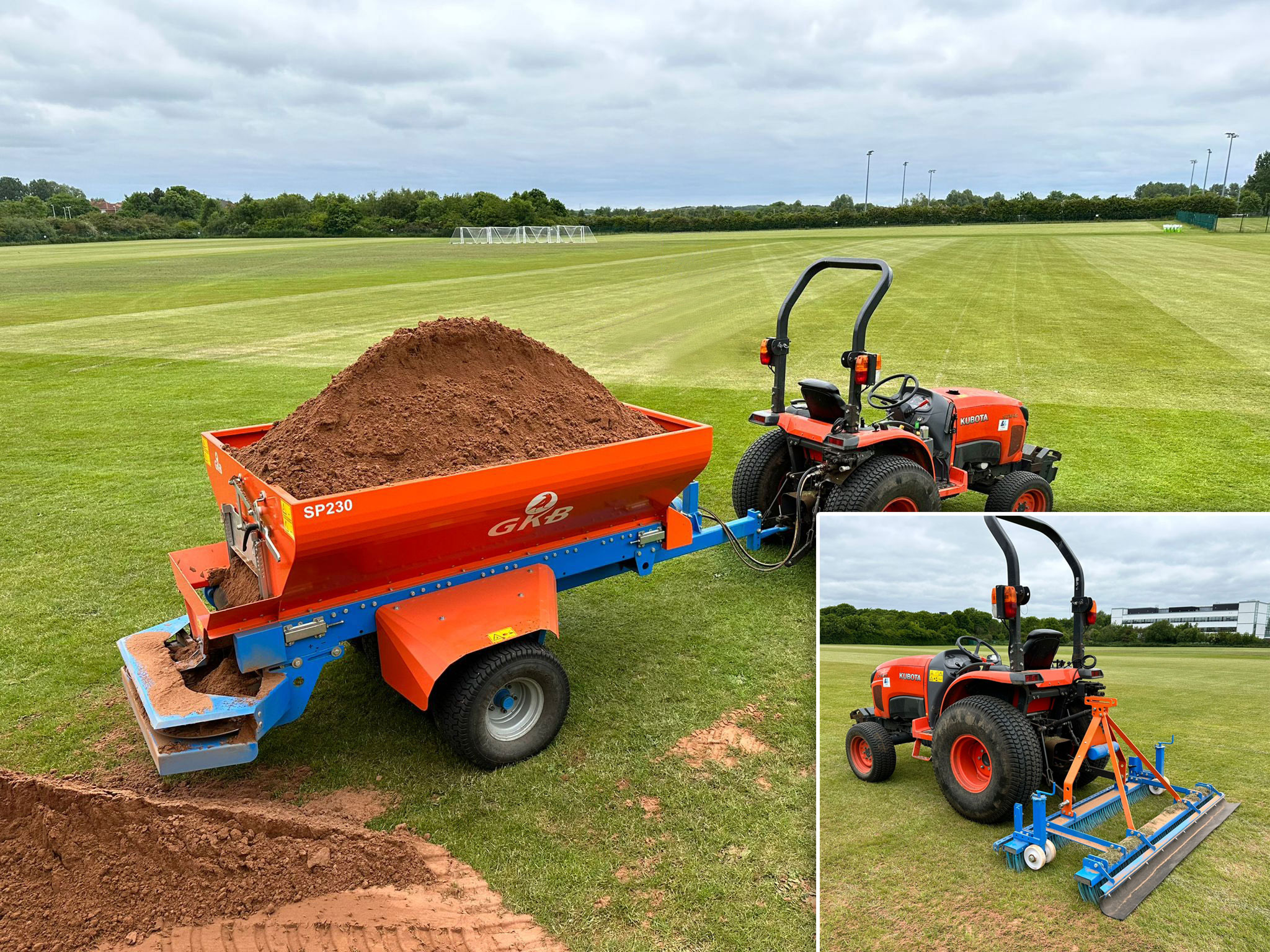 Sandspreader and Quick-Brush receive praise | GreenKeeping Magazine