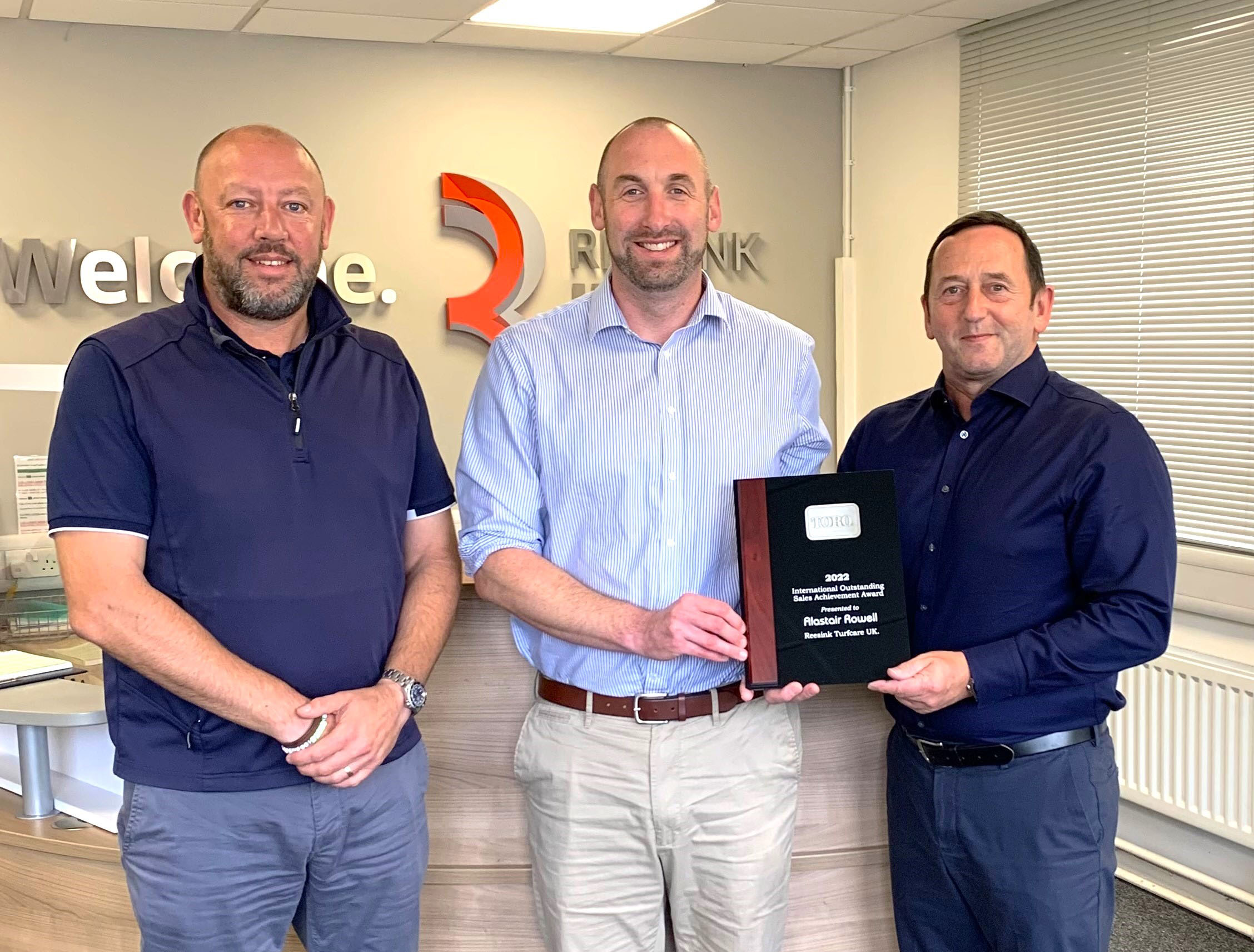Reesink Turfcare wins Toro award | GreenKeeping Magazine