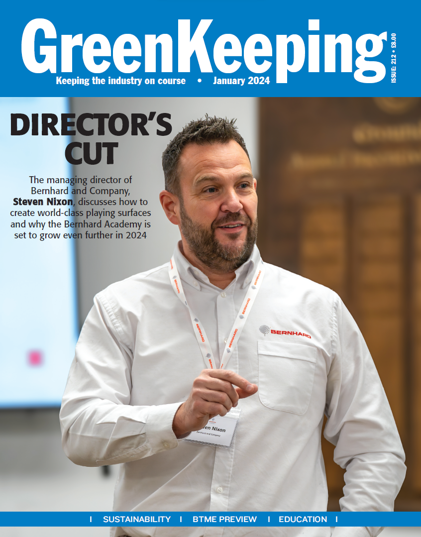 Meet the managing director: Steven Nixon | GreenKeeping Magazine